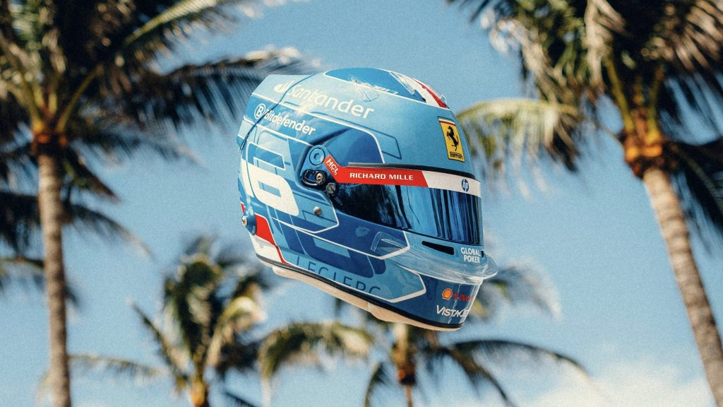 La Scuderia Ferrari de retour en bleu pour le Grand Prix de Miami